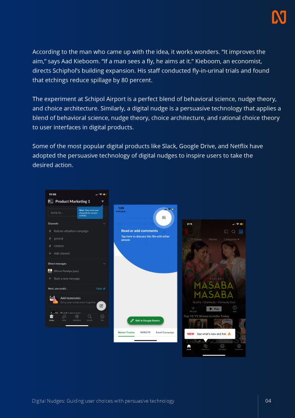 8 nudge types to increase adoption and conversion over 40%